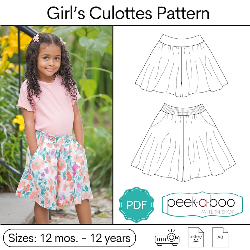 Culottes Shorts - Etsy