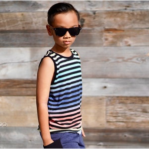 Maui Muscle Tee: Boys Tank Pattern, Tank Top Pattern, Muscle Tee ...