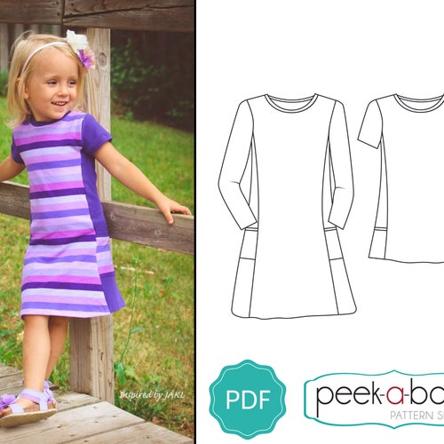 Baby Girl Dress PDF Sewing Pattern and Photo Tutorial - Etsy Australia