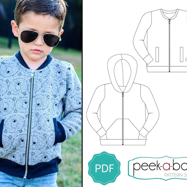 Varsity Jacket Pattern - Etsy