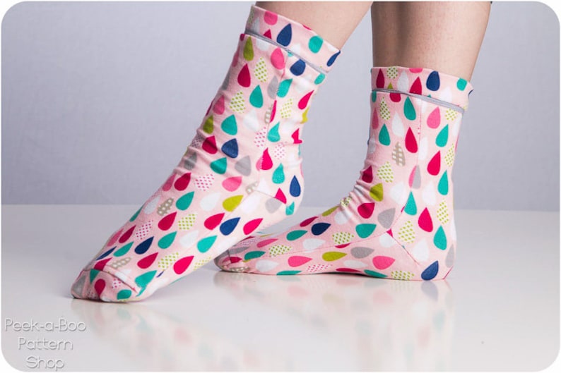 Adult Socks PDF Sewing Pattern | Etsy