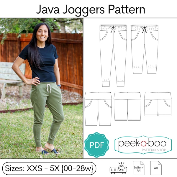 Joggers Pattern - Etsy