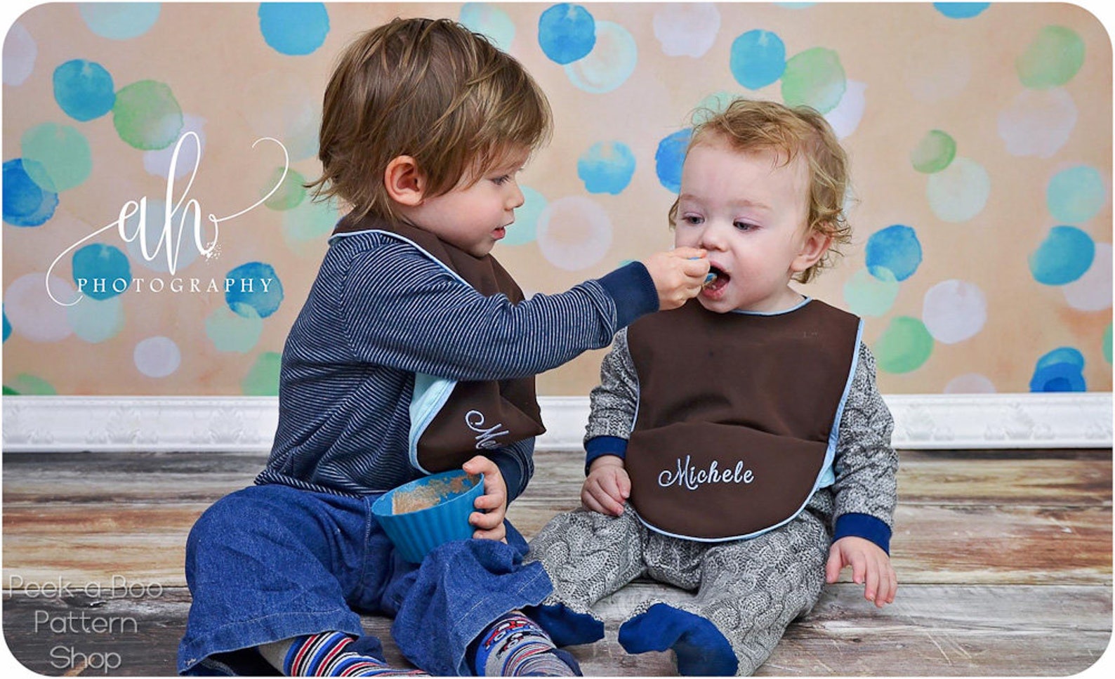 Houdini Bib Sewing Pattern / Full Coverage Baby Bib / Bib With Snaps ...