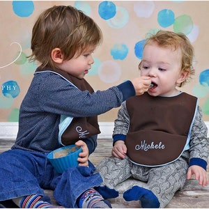 Houdini Bib Sewing Pattern / Full Coverage Baby Bib / Bib With Snaps ...