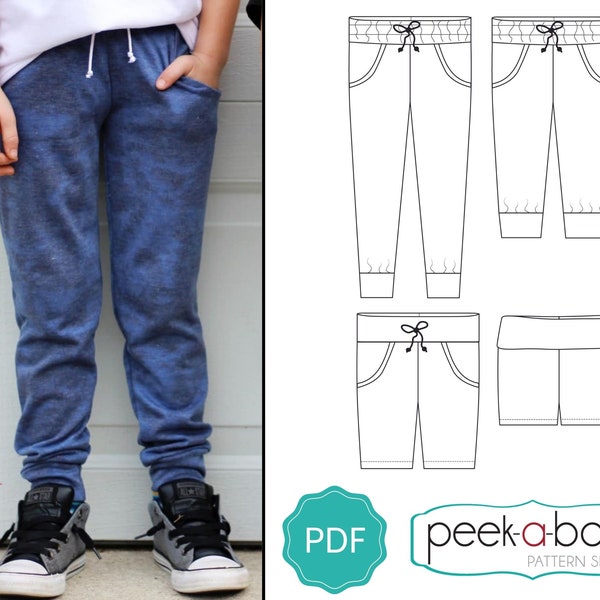 Joggers Pattern - Etsy