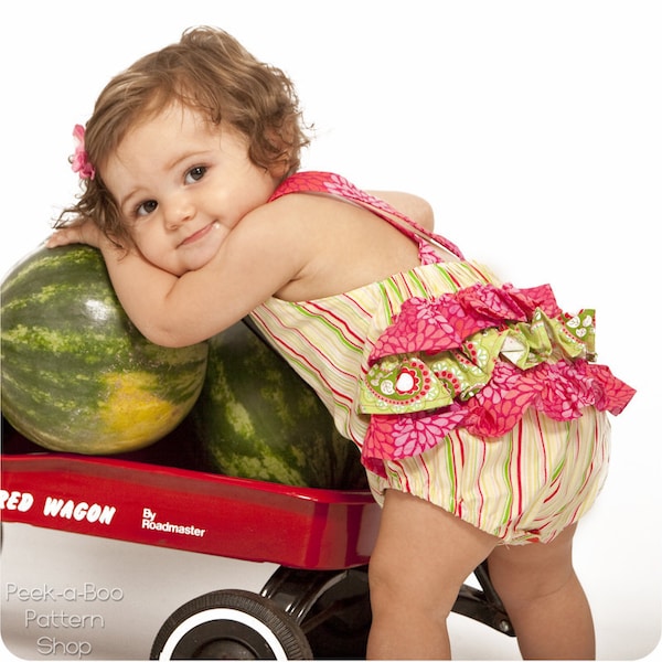 Ruffle Butt Romper - Etsy