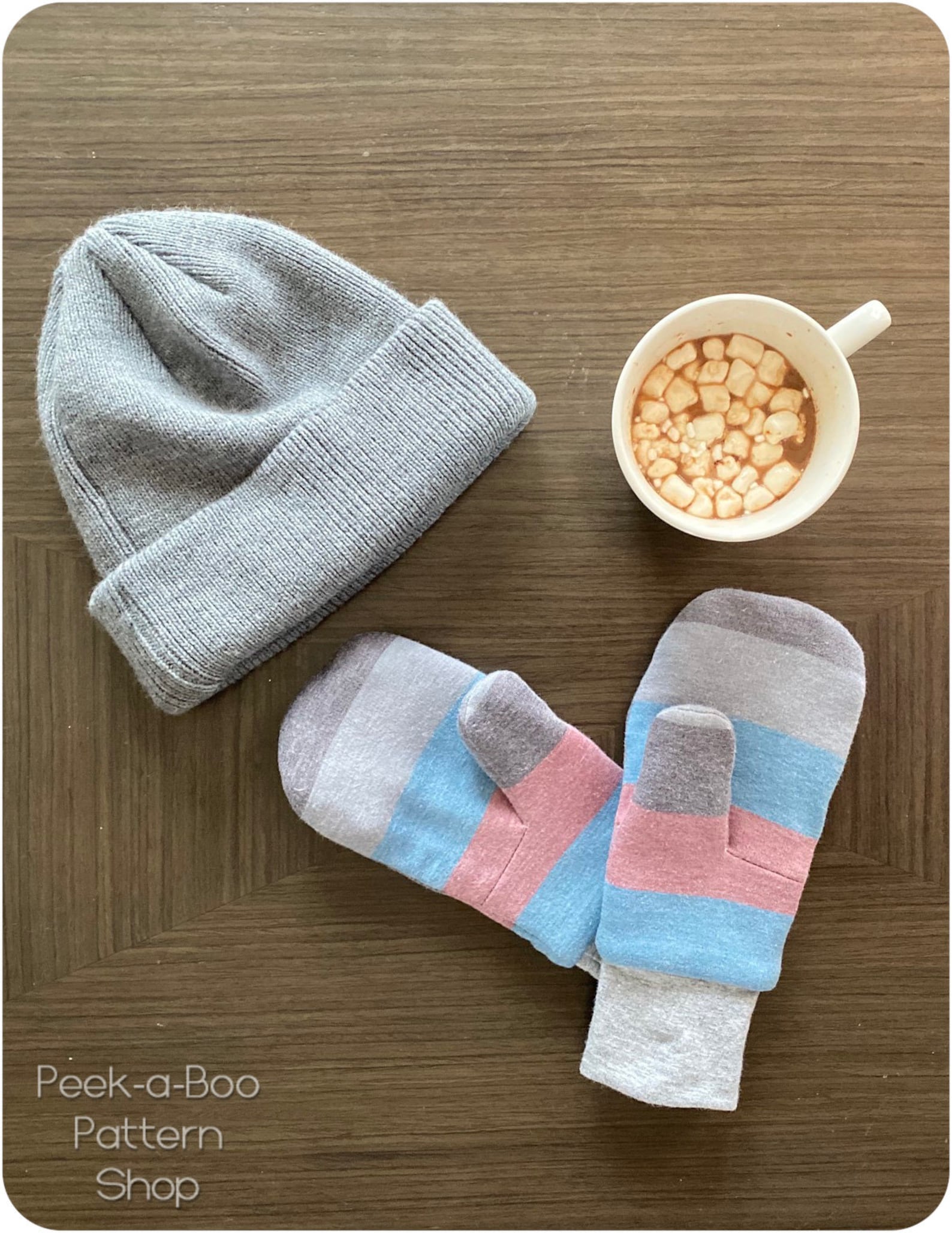 Mistletoe Mittens PDF Sewing Pattern | Etsy