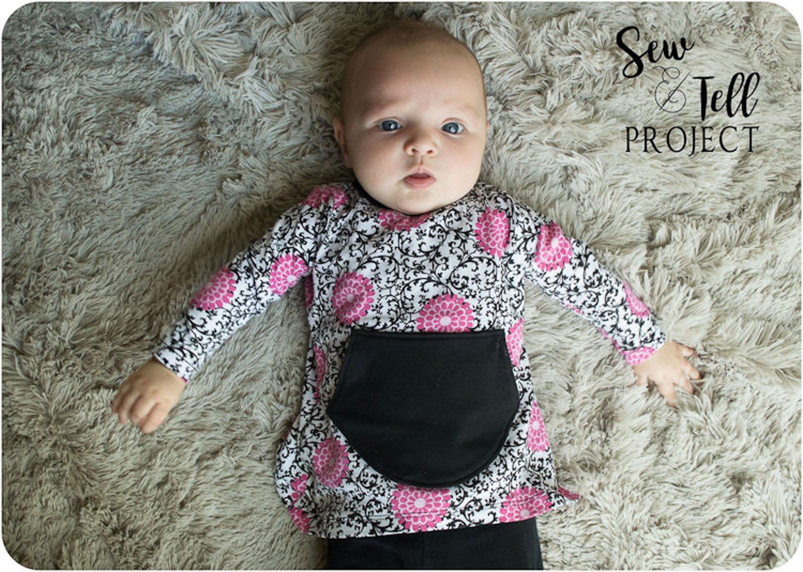 Delaney Dress & Tunic PDF Sewing Pattern: Girls Tunic Pattern, Girls ...