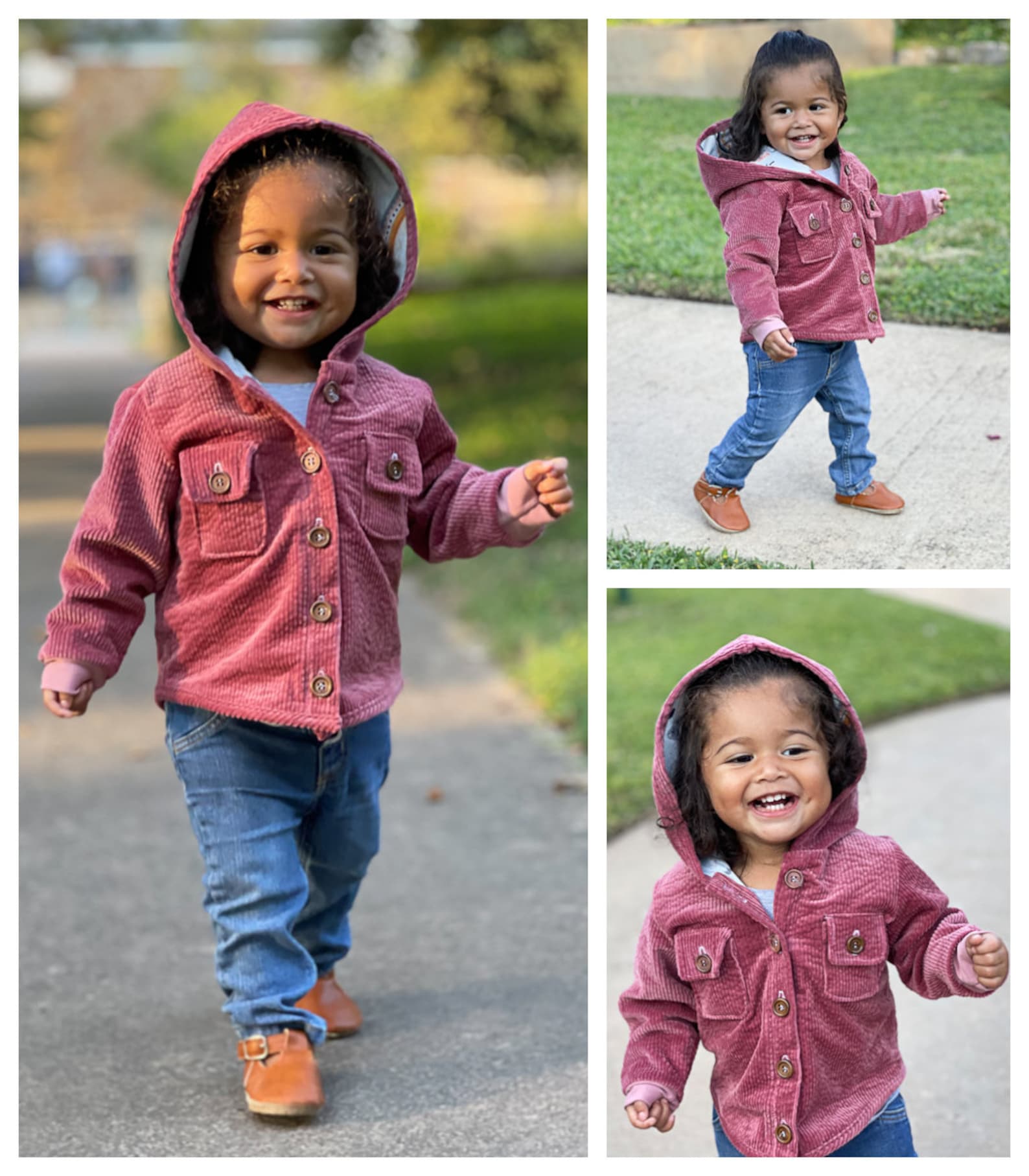 Kid's Shirt Jacket PDF Sewing Pattern | Kid's Shacket Pattern - Etsy