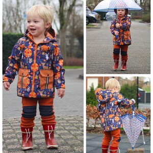 Kid's Raincoat Pattern - Etsy