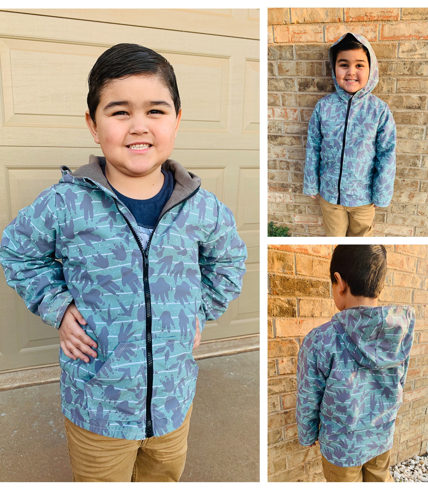 Kid's Zephyr Windbreaker Sewing Pattern - Etsy