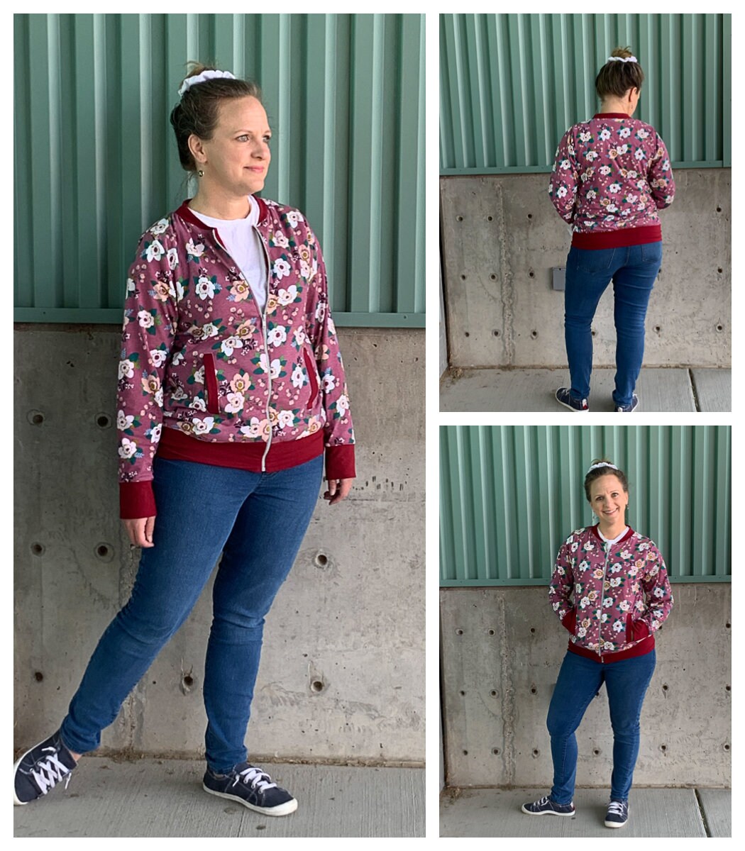 Women's Adventure Jacket Sewing Pattern | Women's Hoodie Sewing Pattern ...