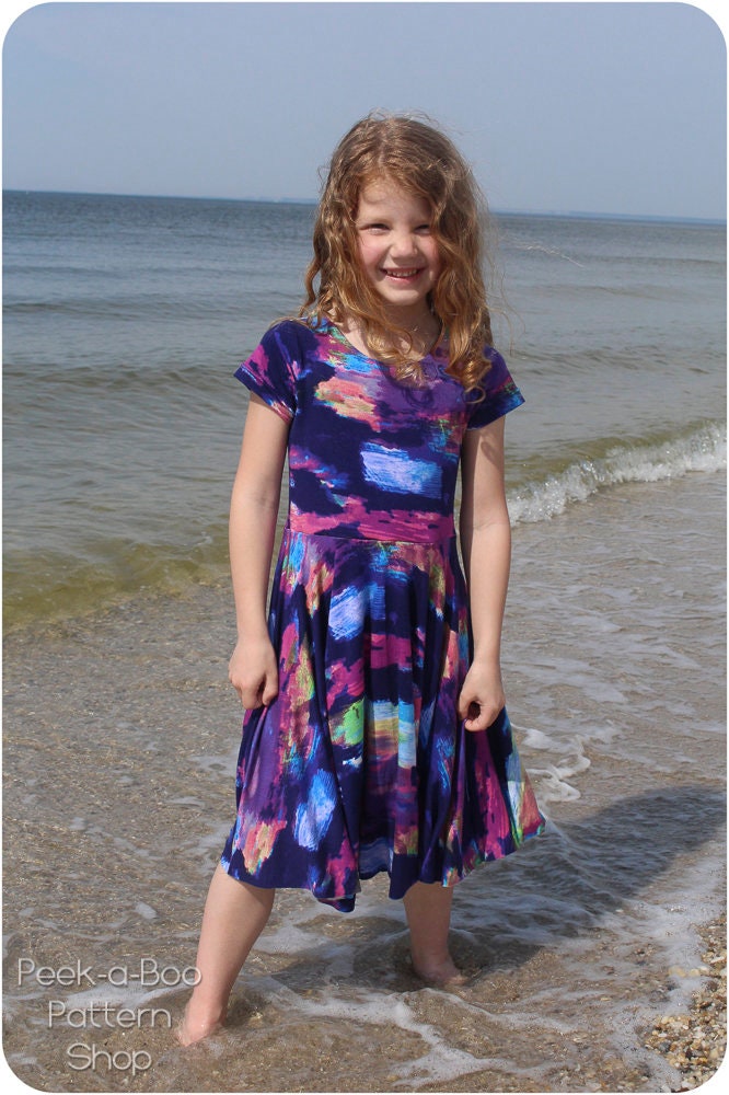 Melanie Maxi Dress & More PDF Sewing Pattern: Girls Maxi Dress - Etsy ...