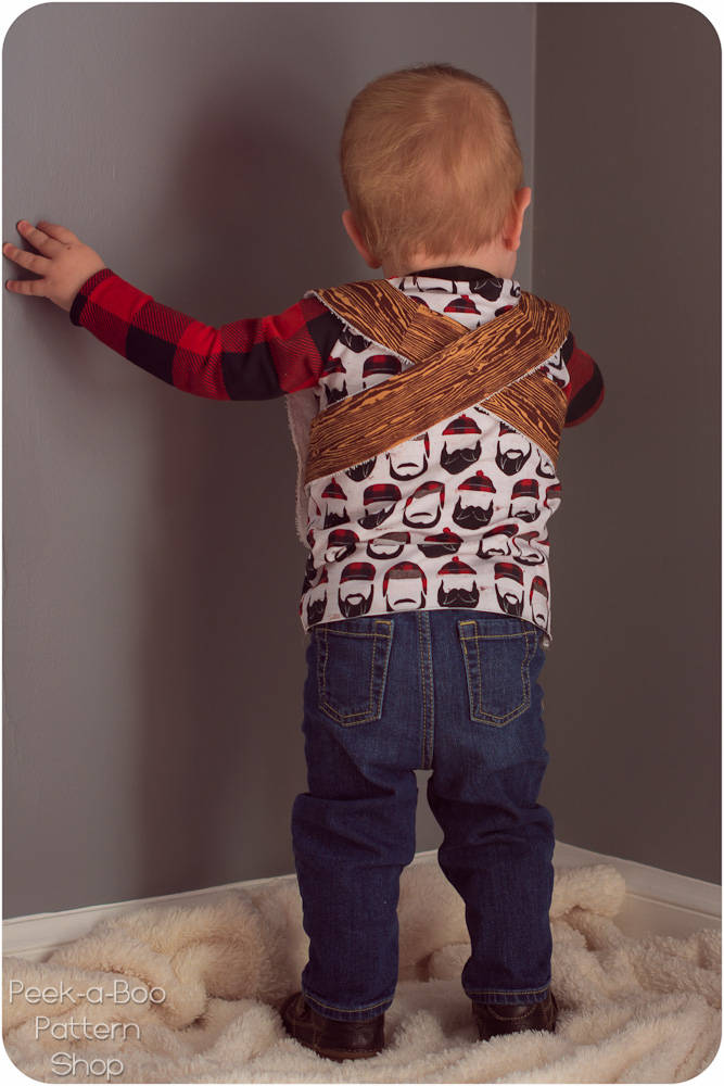Houdini Bib Sewing Pattern / Full Coverage Baby Bib / Bib With Snaps ...