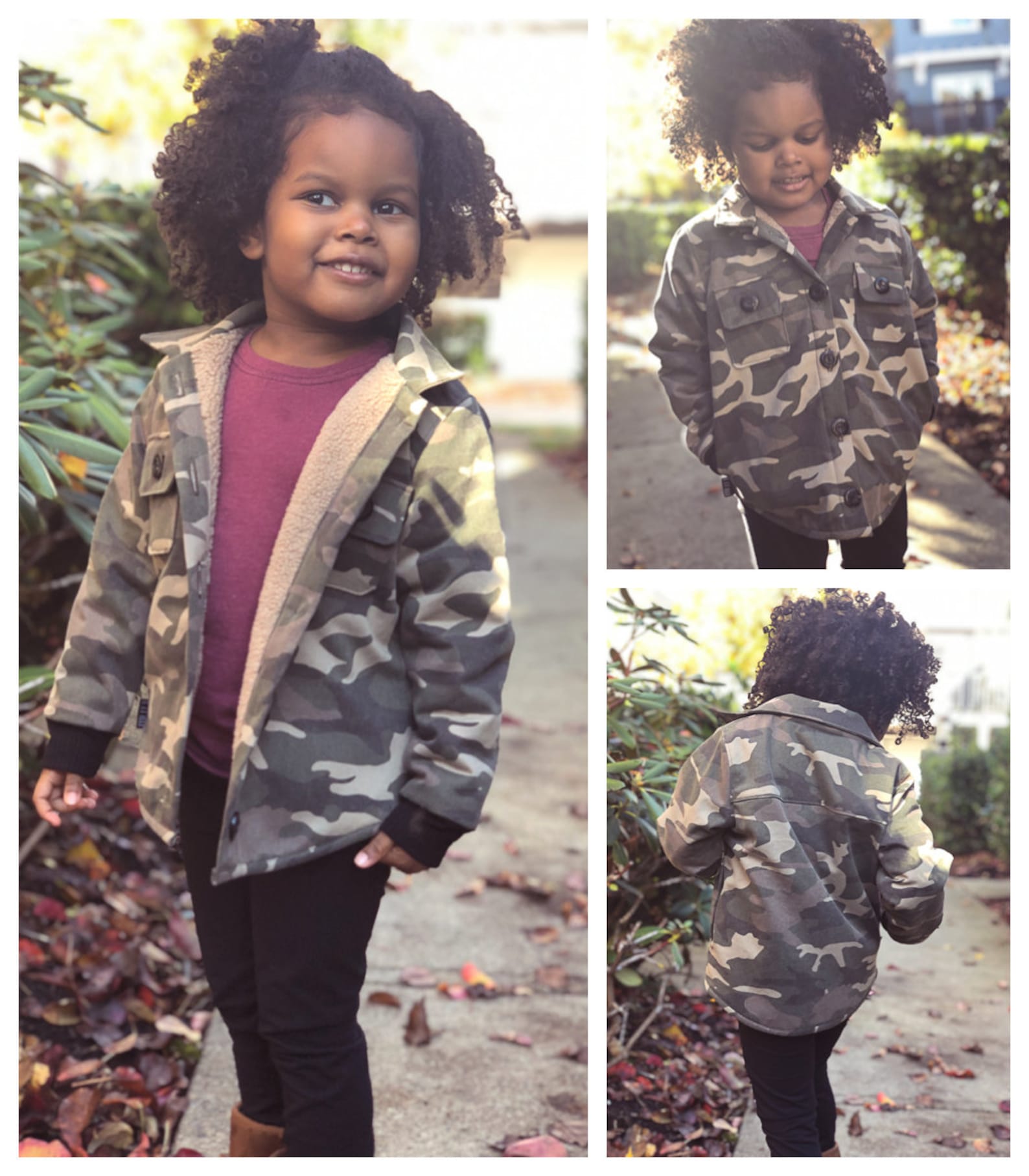 Kid's Shirt Jacket PDF Sewing Pattern Kid's Shacket - Etsy