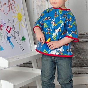 Art Smock Pattern / Children's Art Smock Pattern / Art Smock / Art ...