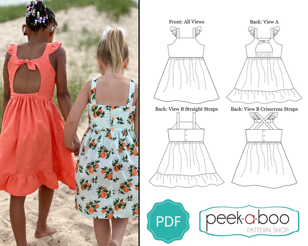 Willow Sundress PDF Sewing Pattern - Etsy