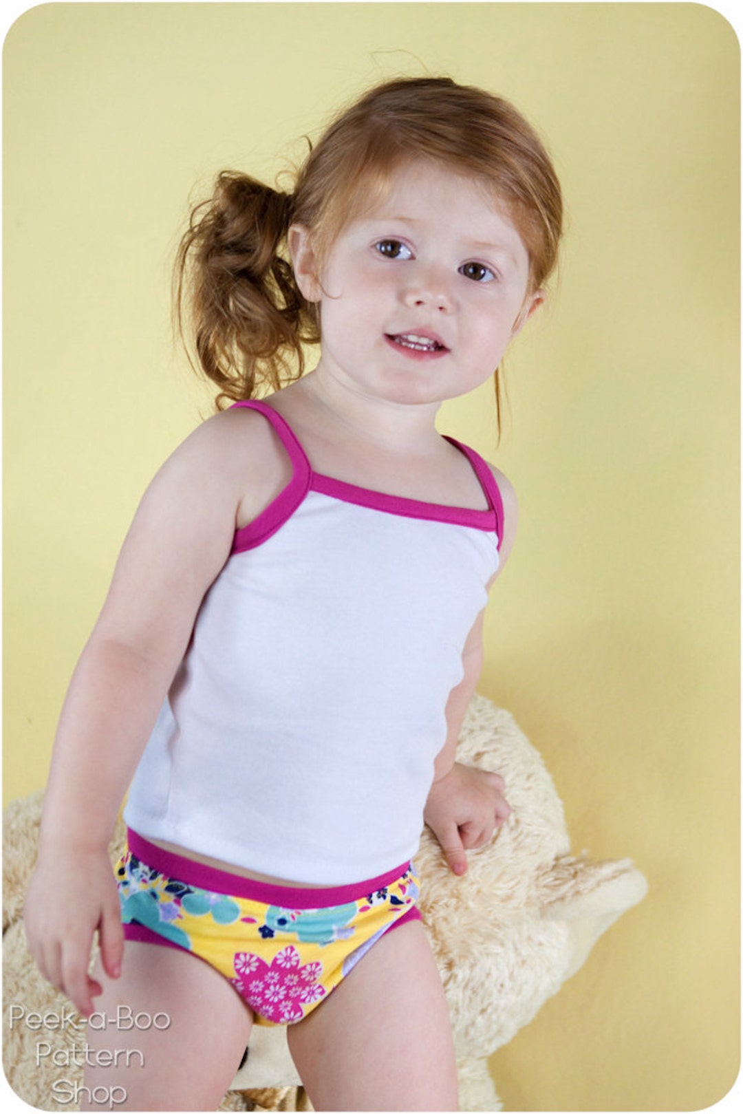 Classic Panties And Camisole Girls Underwear Pattern Panties Etsy De