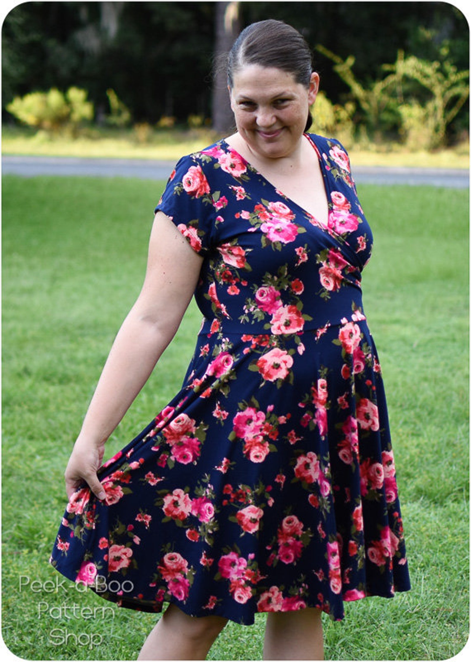 Melbourne Crossover Dress and Top PDF Sewing Pattern: Wrap - Etsy