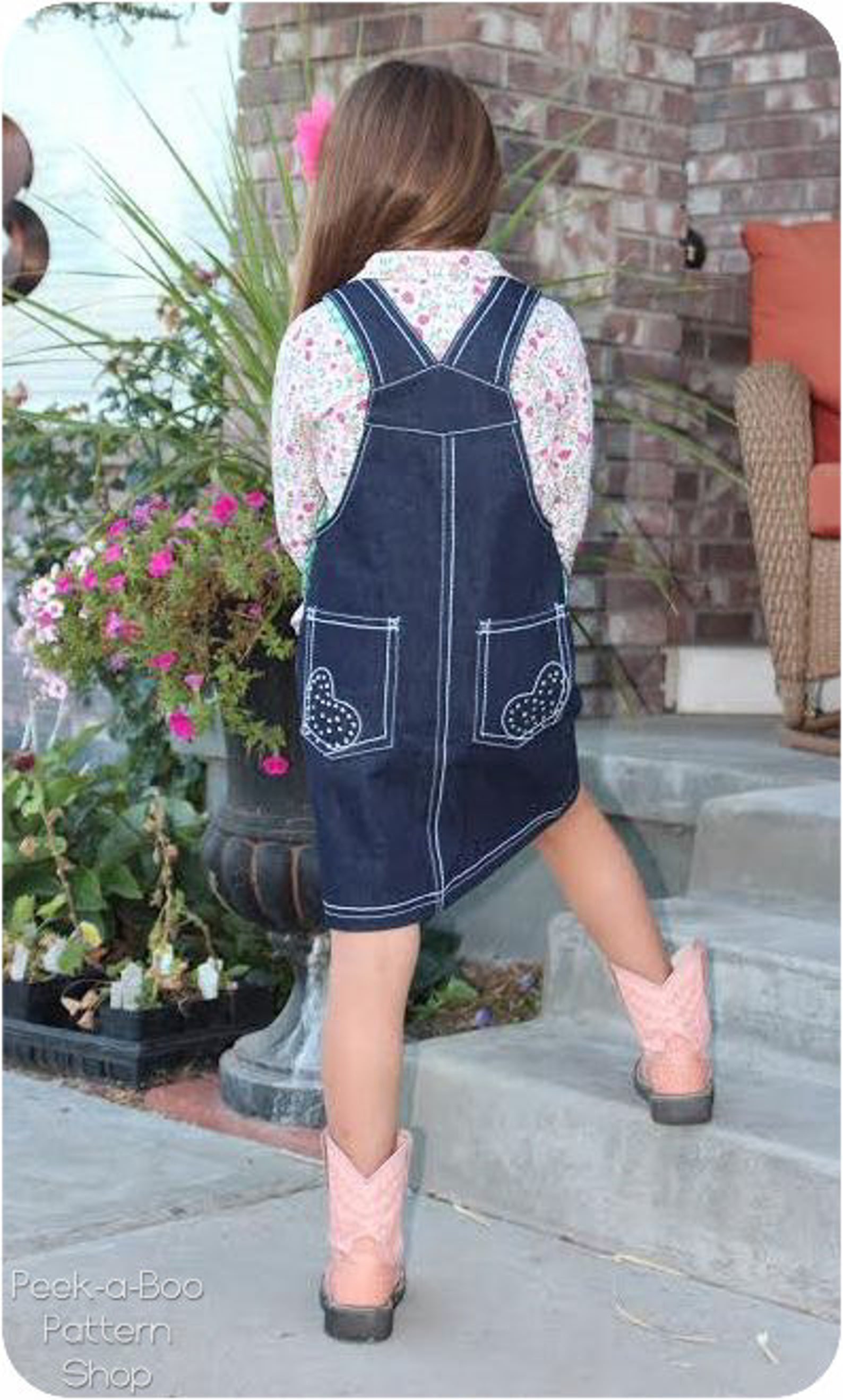 Oopsy Daisy Overalls Jumper: Jumper Sewing Pattern - Etsy
