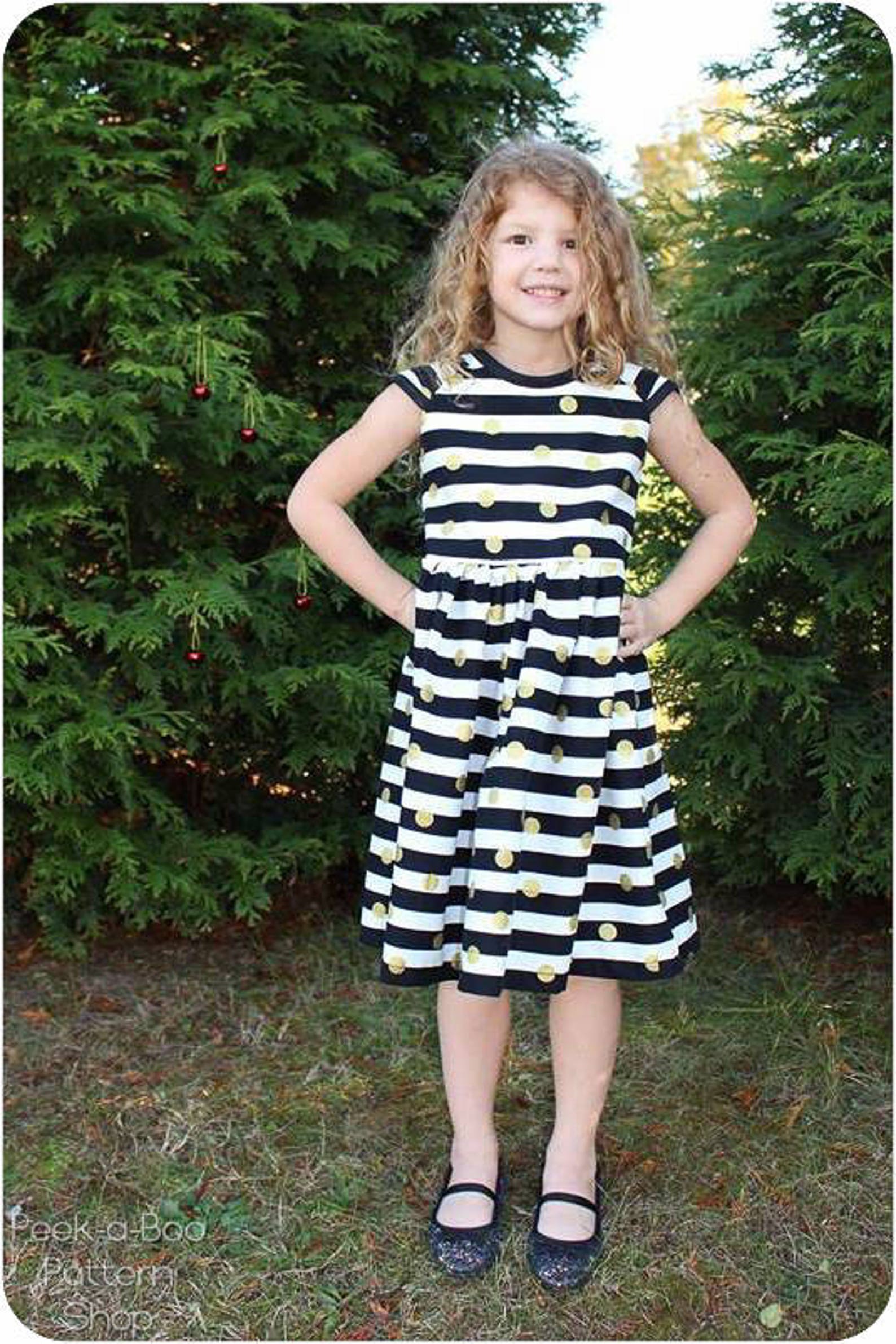 Pearl Party Dress Sewing Pattern/ Girls Dress PDF Sewing - Etsy