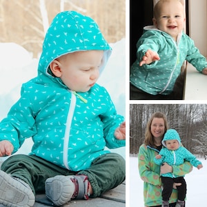 Kid's Zephyr Windbreaker Sewing Pattern - Etsy