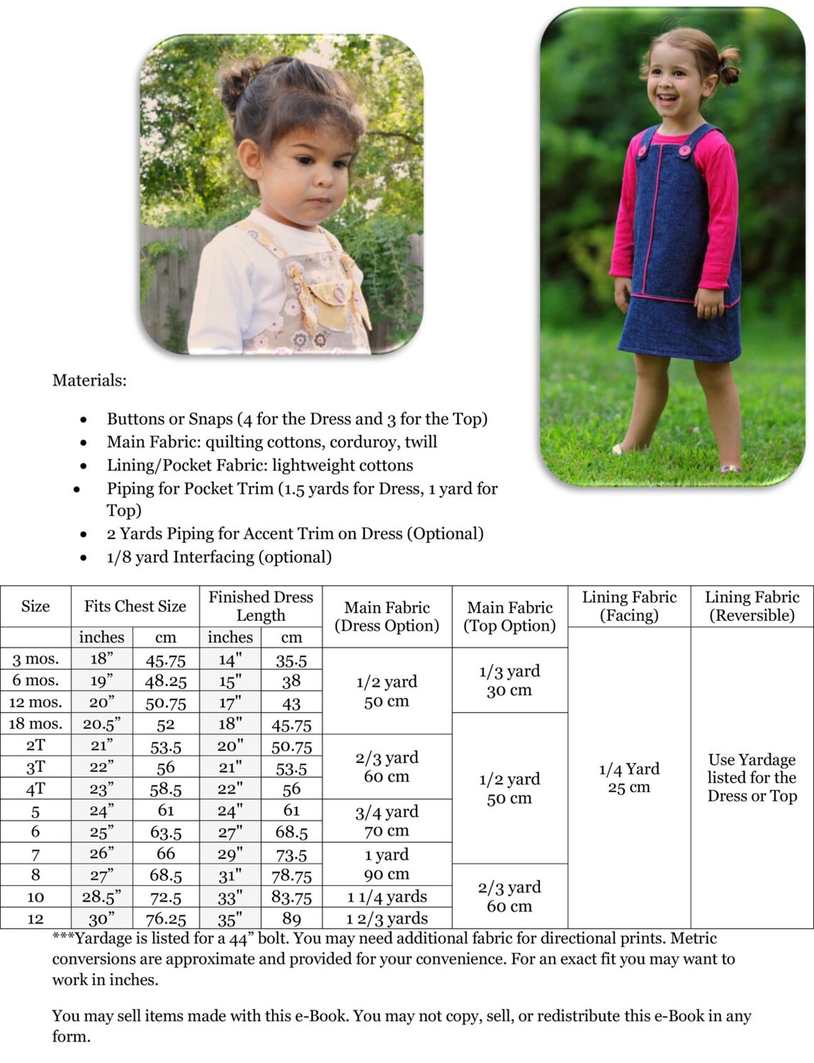 Classic Jumper: Girls Jumper Pattern Reversible Jumper - Etsy