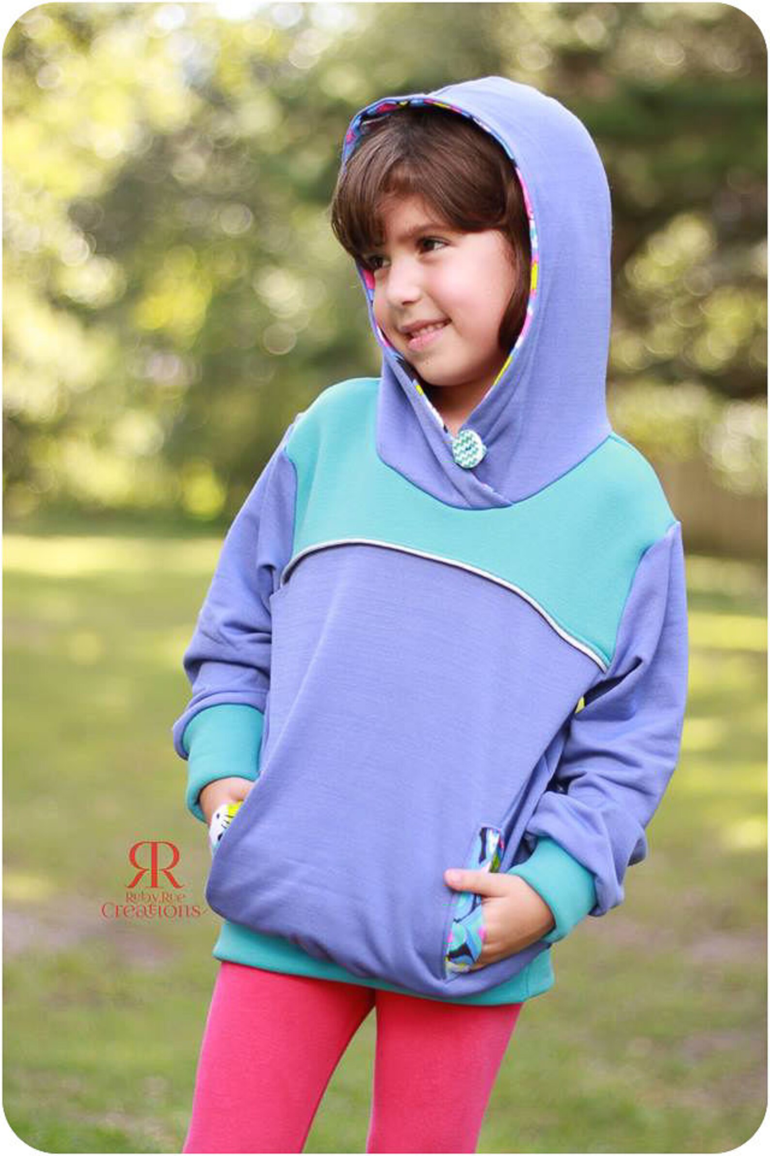 Huckleberry Hoodie PDF Sewing Pattern: Hoodie Pattern / Sweatshirt PDF ...