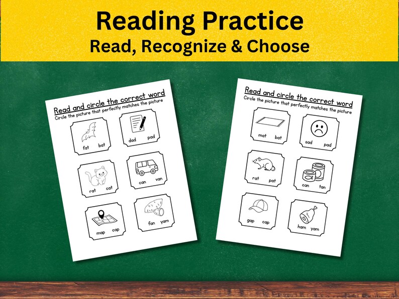 Short Vowel A Worksheets | CVC Words Phonics Pack | Skill-based Reading ...