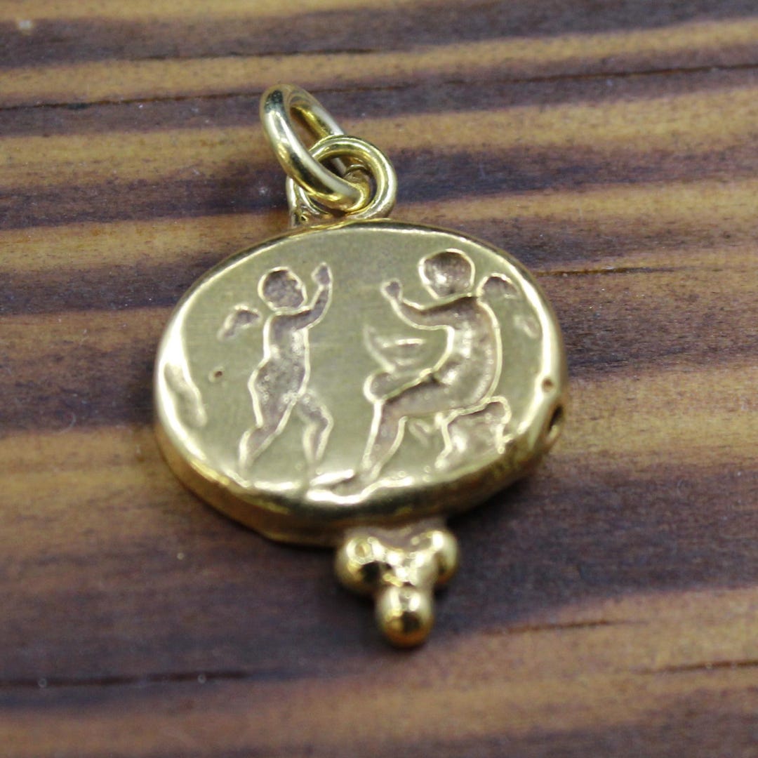 Handmade Bronze Ceres Intaglio Coin Pendant: Ancient Roman Replica - Etsy