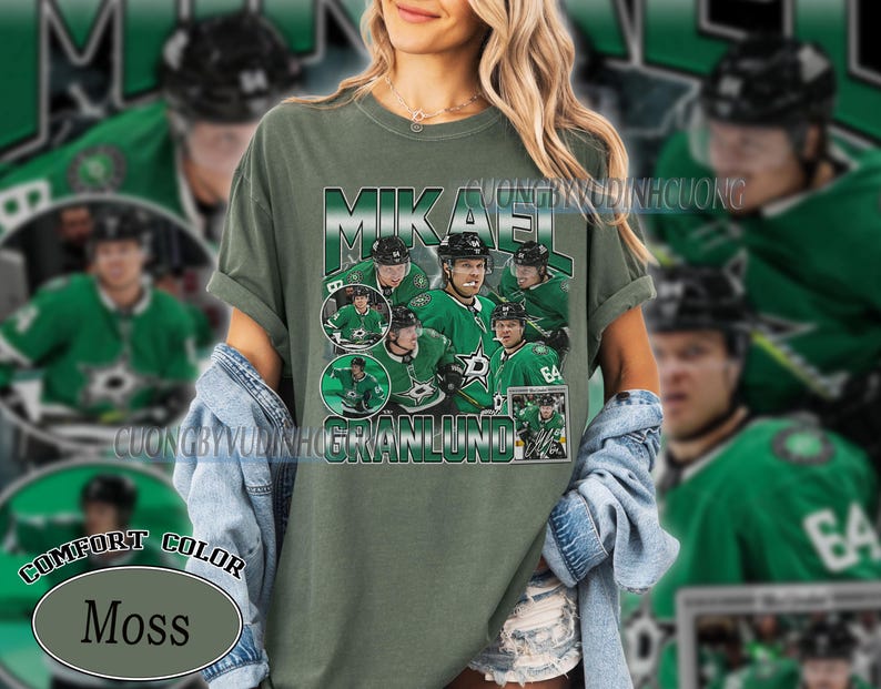 Vintage Mikael Granlund 2 Shirt, Mikael Granlund Tee, Comfort Colors ...
