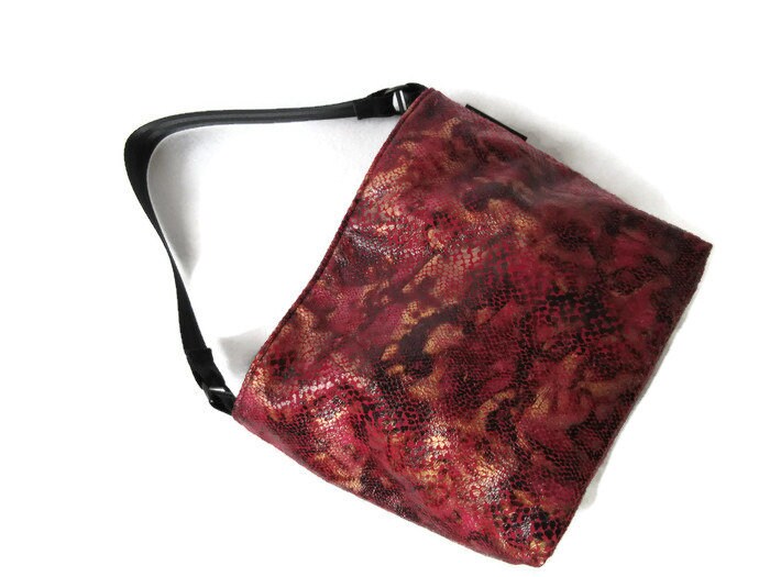 Ready to Ship Bucket Bag Faux Snake Purse Faux Reptile - Etsy