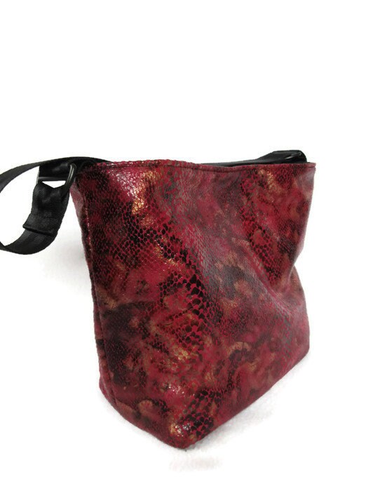 Ready to Ship Bucket Bag Faux Snake Purse Faux Reptile - Etsy