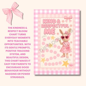 Kindness & Respect Reward Chart for Kids | Printable Behaviour Chore ...
