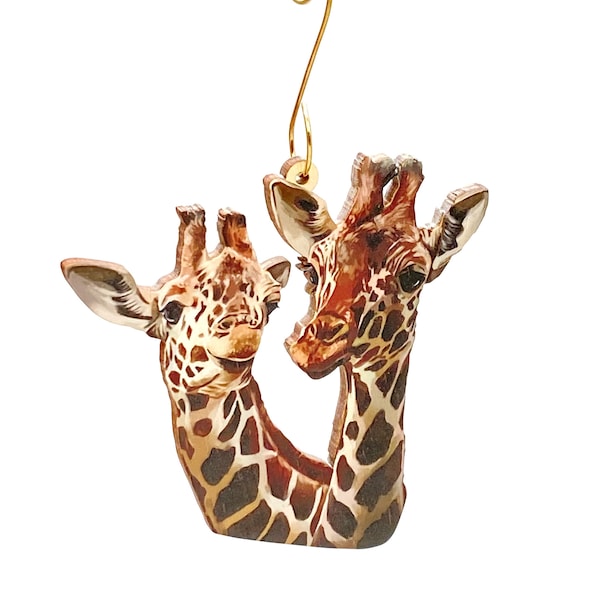 Giraffe Ornament - Etsy