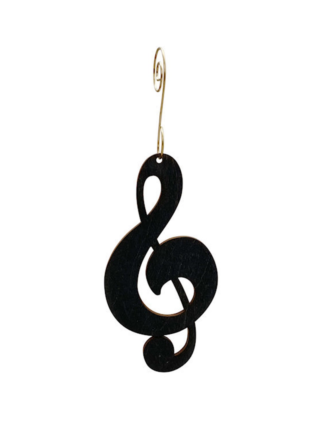 Treble Clef Ornament 9973 - Etsy