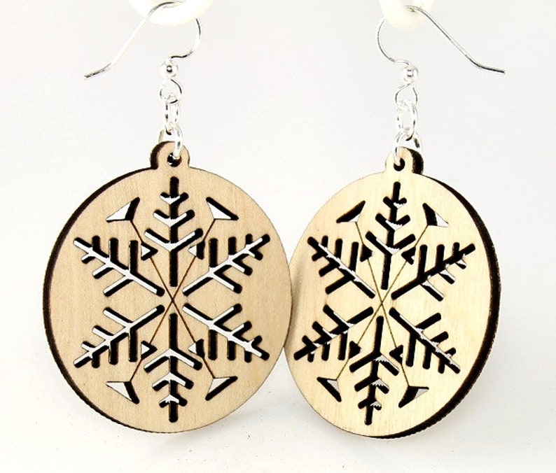 Circular Snow Flake Design Beautiful Detail Celebrate - Etsy