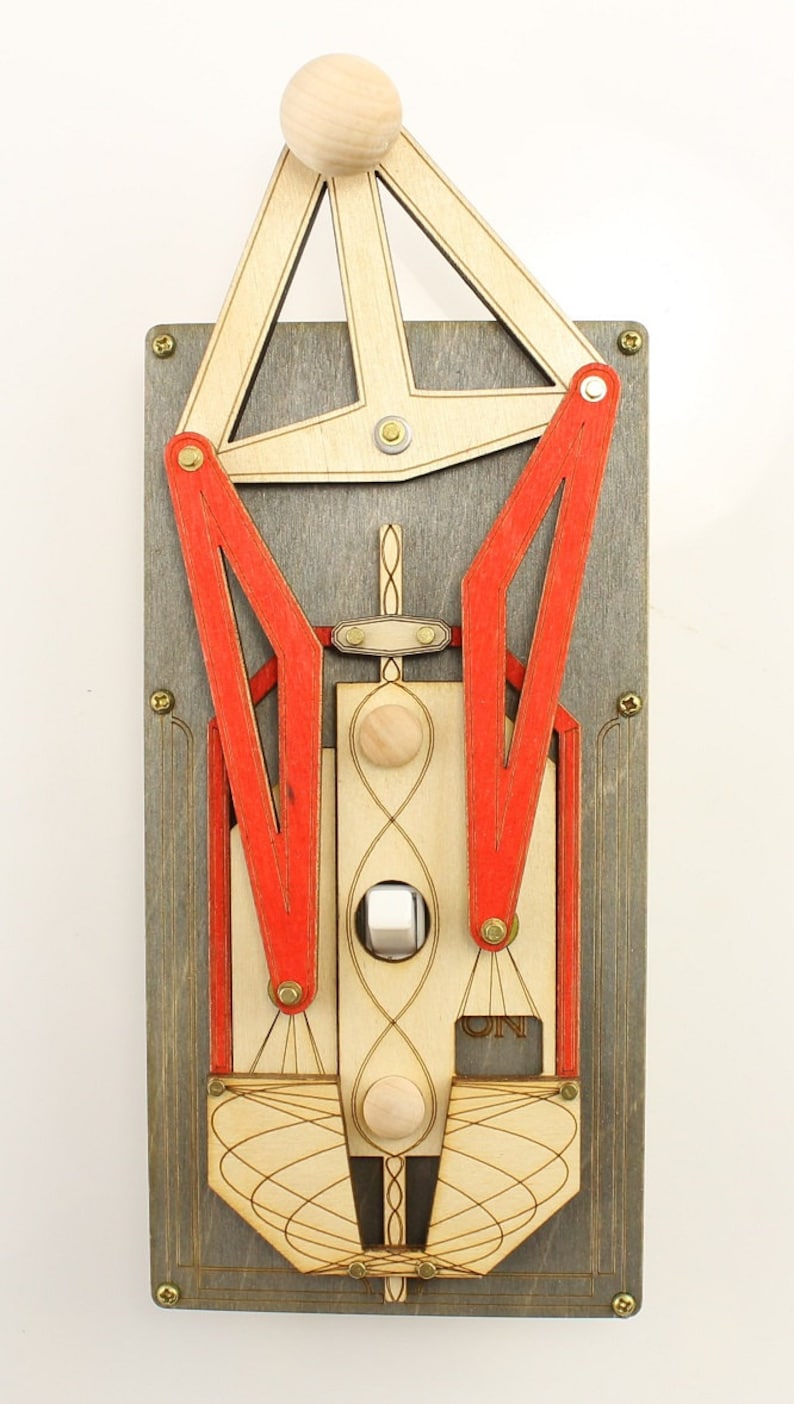 Steampunk Light Rig Switch Plate 8004C - Etsy