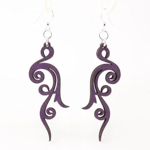 Scroll Earrings - Etsy