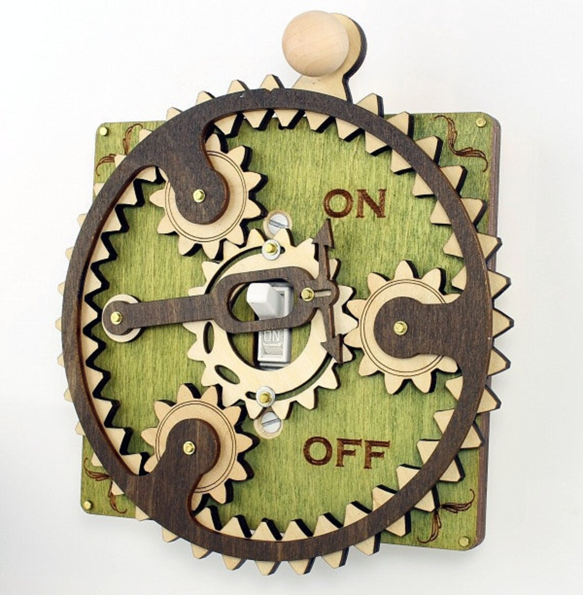 Planetary Gear Light Switch Plate - Etsy