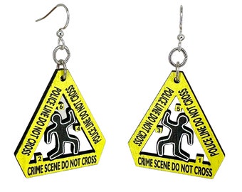CSI Crime Scene Forensic Fingerprint Oval Antique Silver Glass Dangle ...