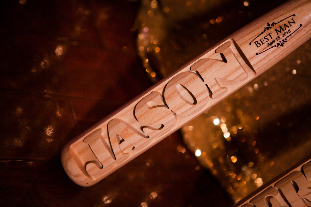 Personalized 35in Baseball Bat Deep Carved With Laser - Etsy UK