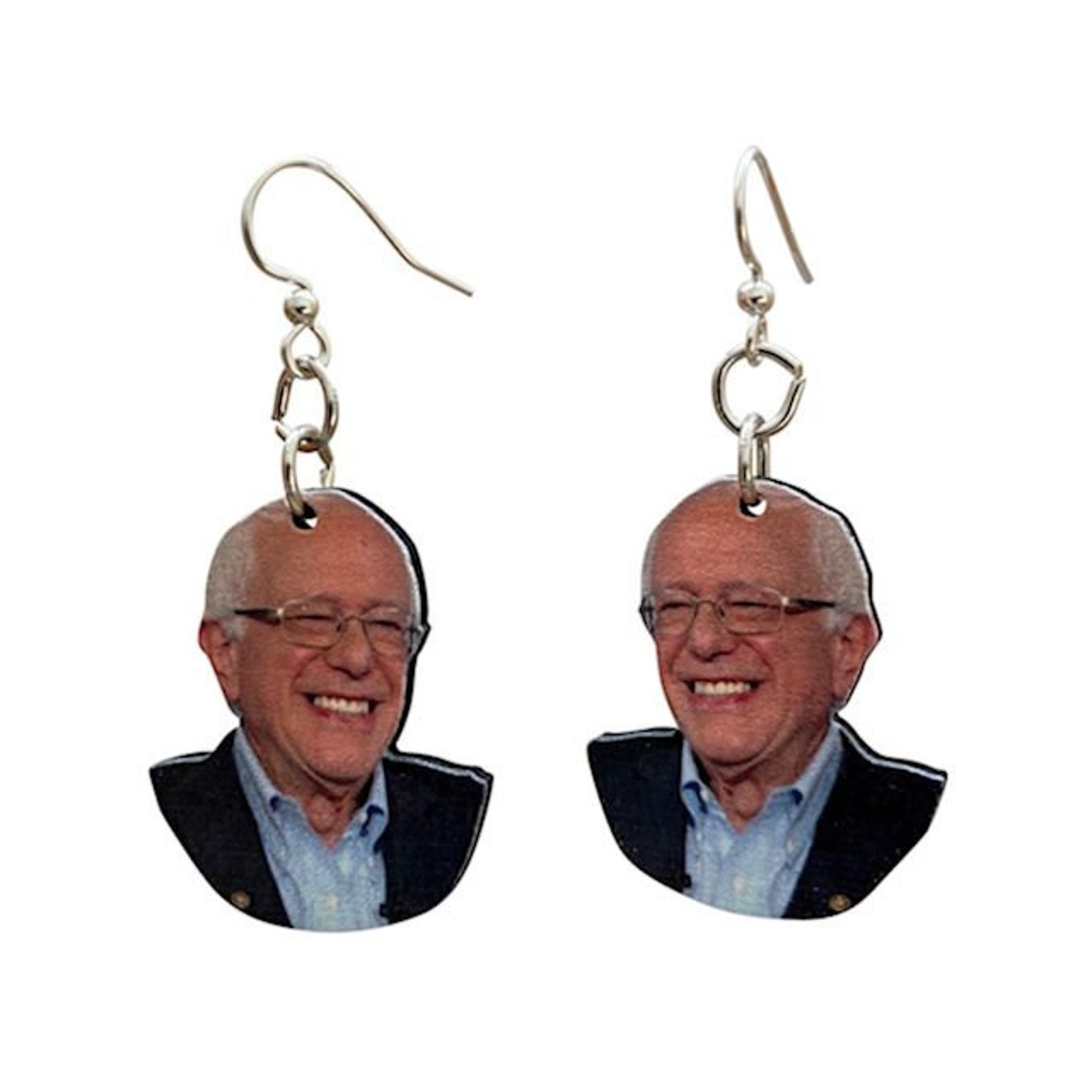 Bernie Sanders Earrings T037 - Etsy
