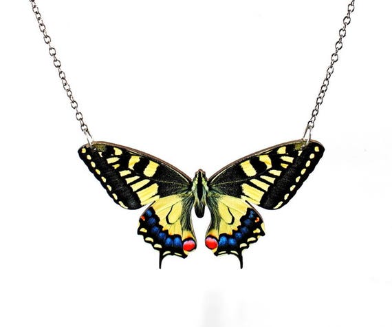 Butterfly Necklace | Etsy