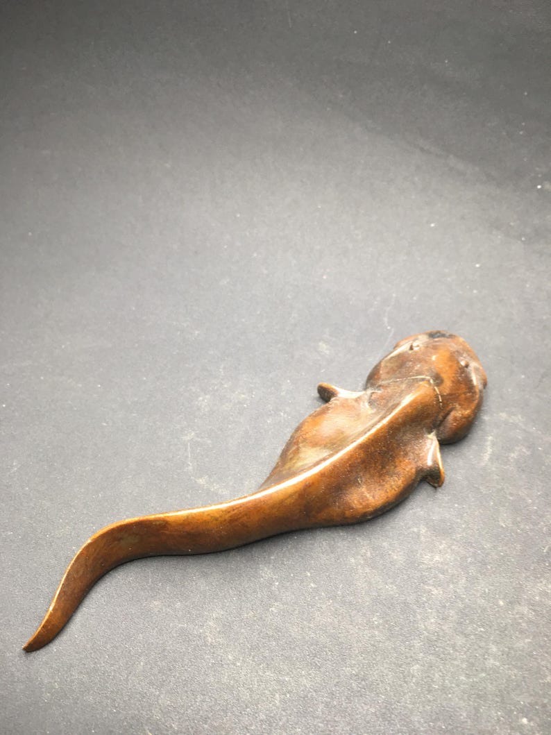 Handcrafted Bronze Catfish Figurine: Symbol of Prosperity & Good Luck ...