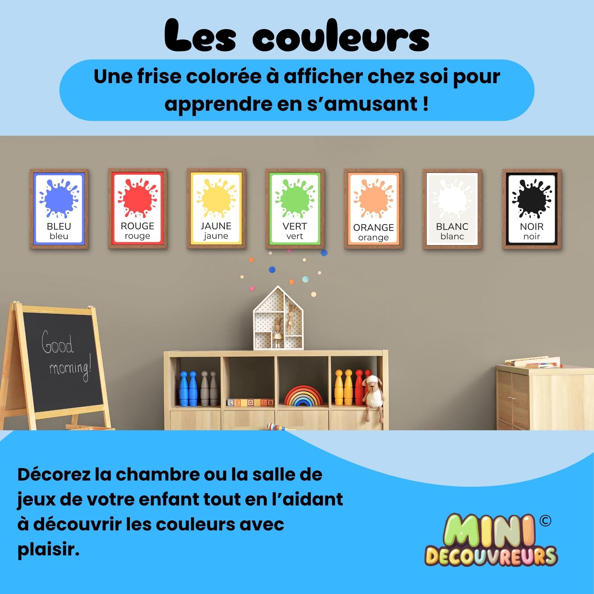 Affiches des couleurs à imprimer – PDF éducatif maternelle – 16 ...