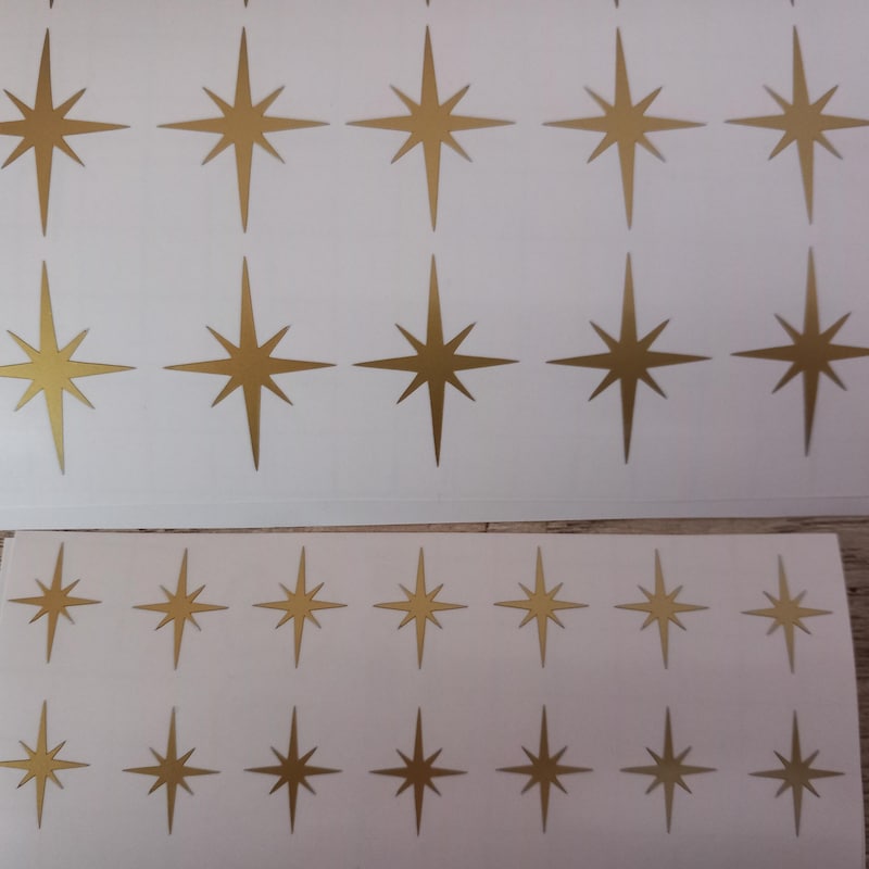Custom Gold Star Stickers - Etsy