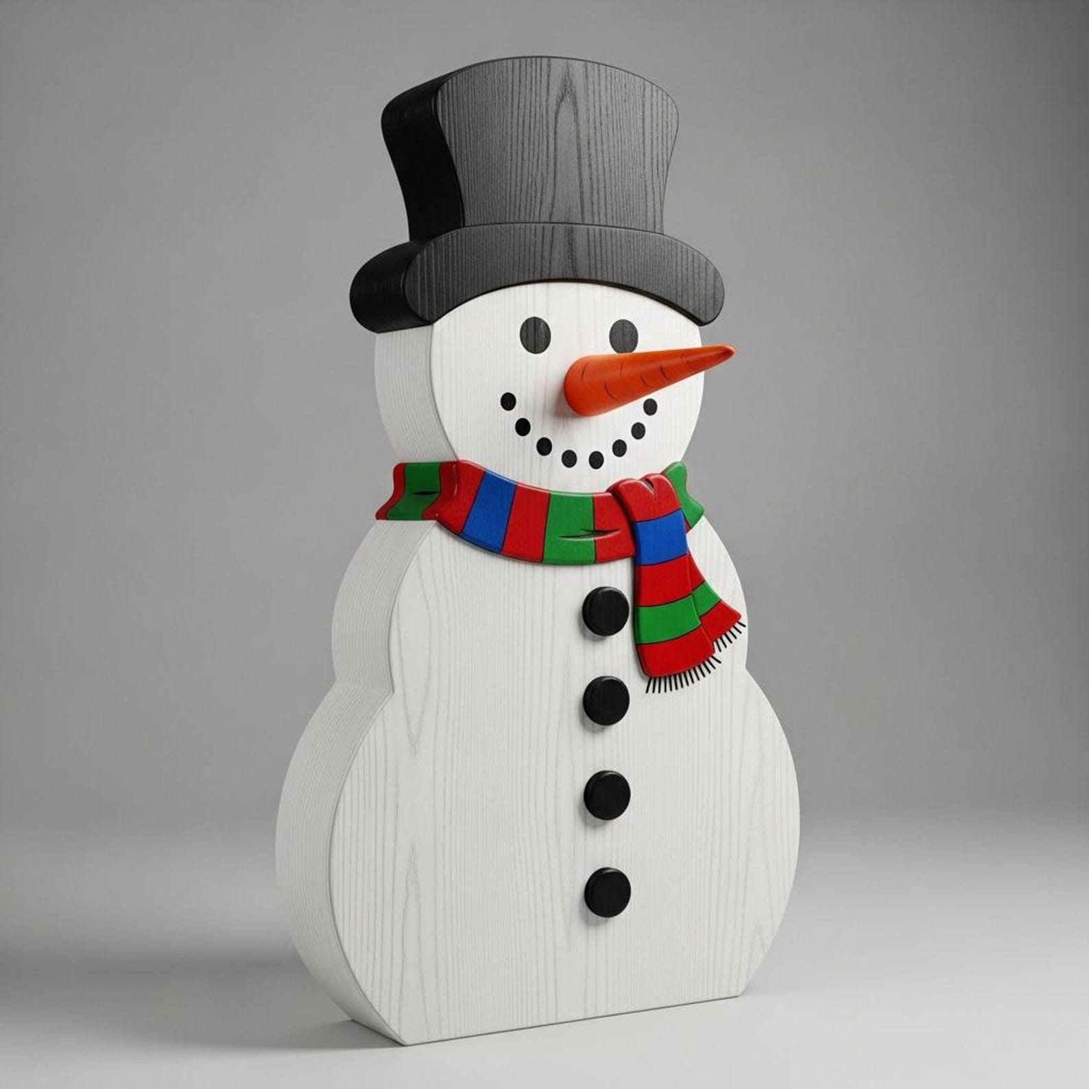 Easy DIY Large Plywood Snowman Plan – Digital Woodworking Template - Etsy