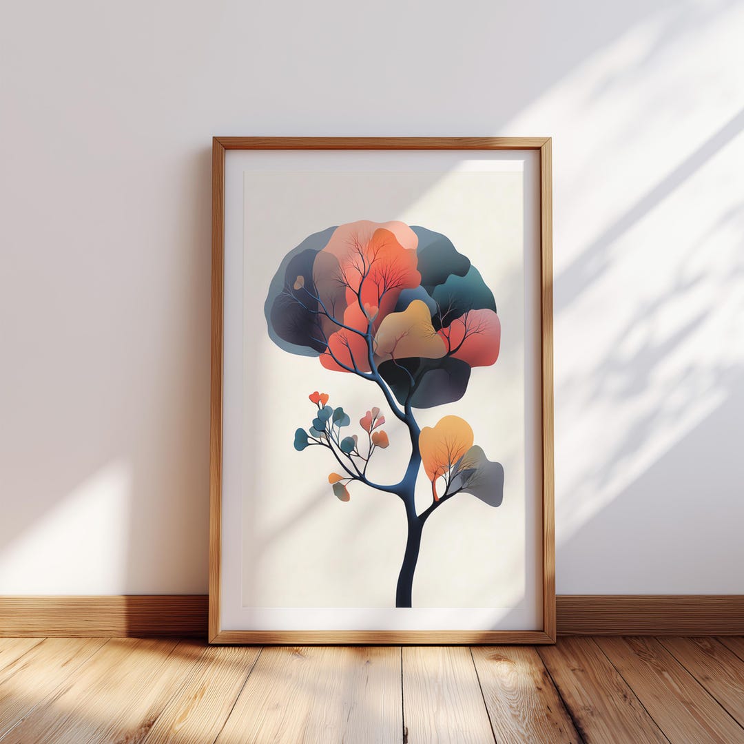 Abstract Brain Poster | Neuroscience Wall Decor for Medical Offices ...