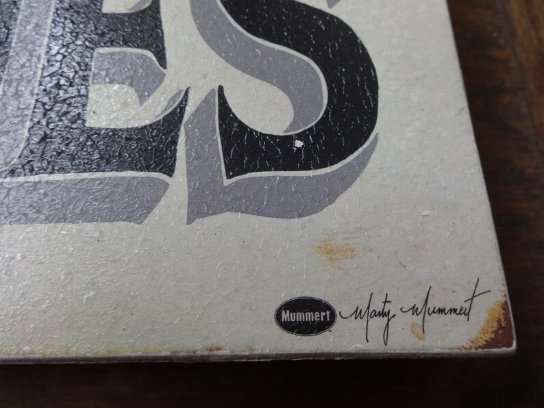 Vintage American Antiques Shop Sign Print Marty Mummert Display ...